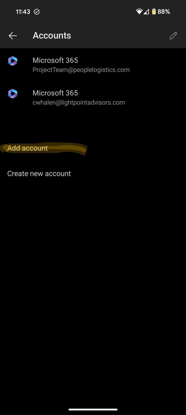 Email Android Setup – United Legwear Co