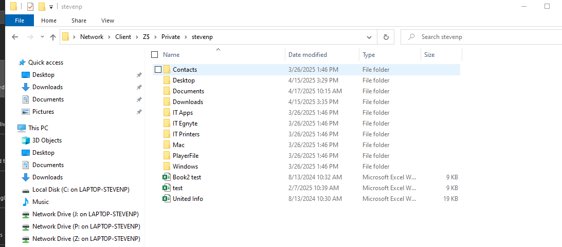 Saving Files to your Computer – United Legwear Co